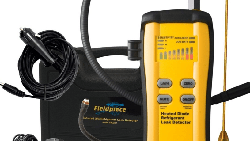 Product Review: Fieldpiece Heated SRL8 Diode Refrigerant Leak Detector ...